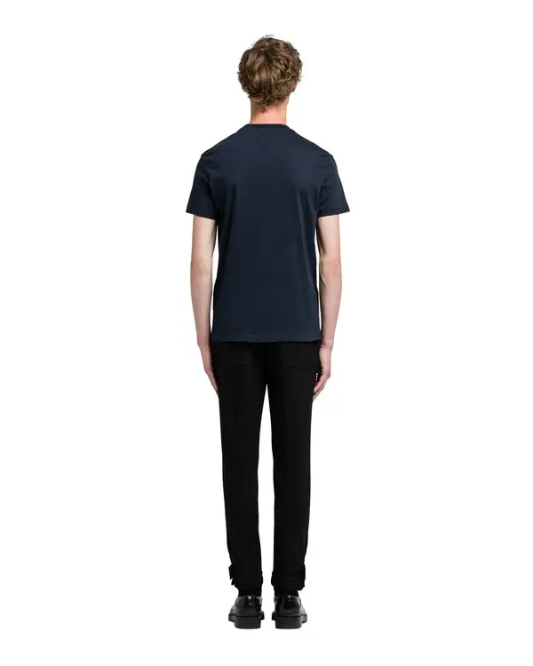 Prada Three Pack Cotton Jersey T-shirts - Blue