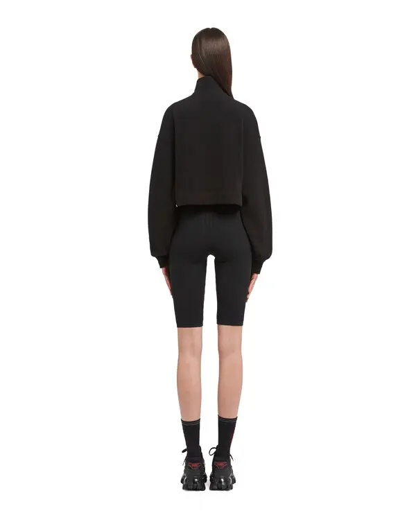 Prada Recycled Technical Fleece Weather Shirt