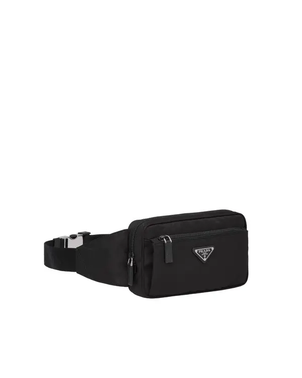 Prada Re-nylon And Saffiano Leather Belt Bag