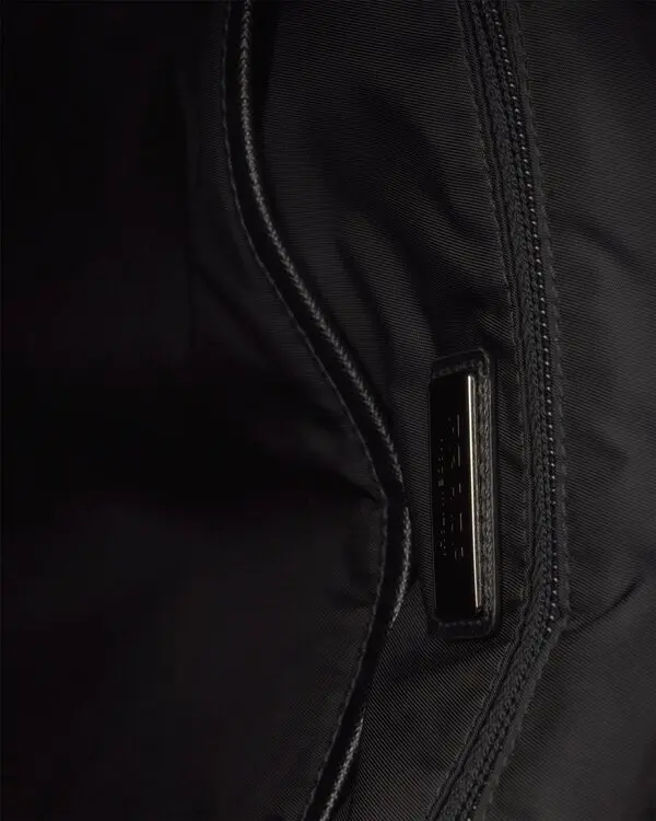Prada Re-nylon And Saffiano Leather Backpack - Black