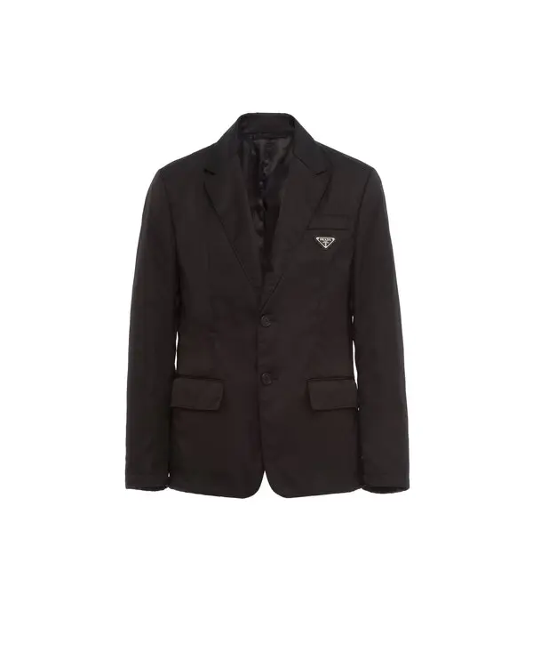 Prada Re-nylon Single-breasted Jacket