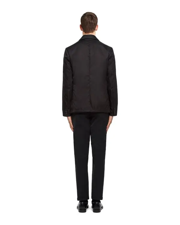 Prada Re-nylon Single-breasted Jacket