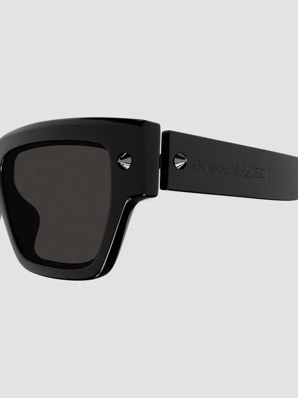 Alexander McQueen Spike Studs 53mm Square Acetate Sunglasses