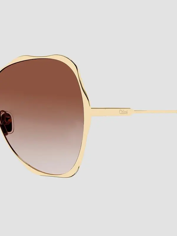 Chloé Honoré 60mm Aviator Sunglasses