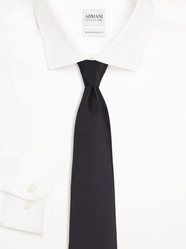 Emporio Armani Formal Silk Satin Tie