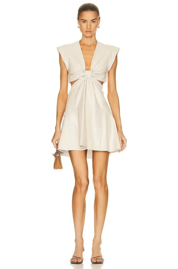 A.L.C. Lexi Cut-Out Mini Dress In Mirage - 52% Off | Editorialist