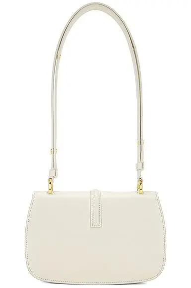 TOM FORD 001 Lock Mini Flap Bag In White