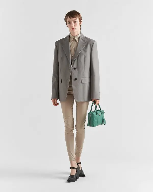 Prada Medium Antique Nappa Leather Top Handle Bag