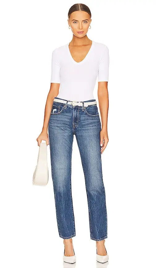 Enza Costa Half Sleeve Top