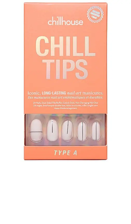 CHILLHOUSE Type A Chill Tips Press-on Nails In Nude - N,a