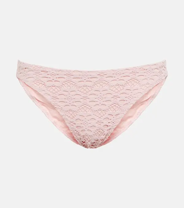 Giambattista Valli Low-rise Bikini Bottom - Pink