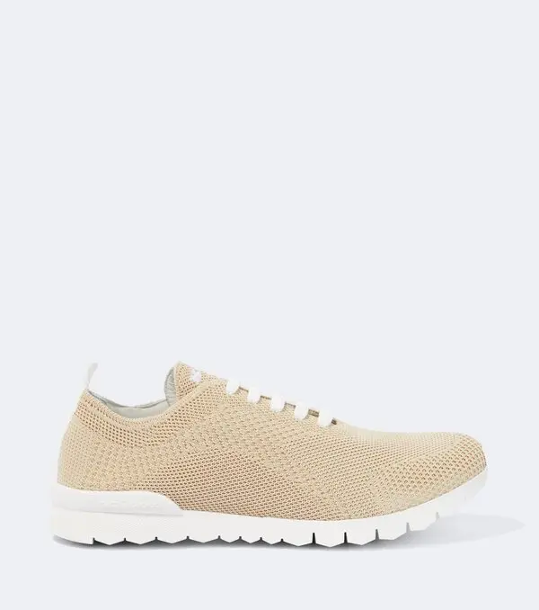 Kiton Fits Knit Sneakers - Beige