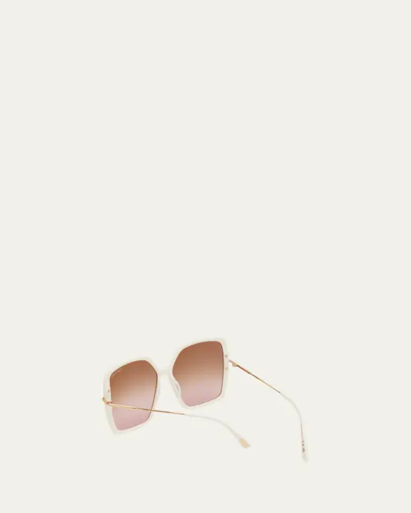 TOM FORD Joanna Butterfly Sunglasses - Brown