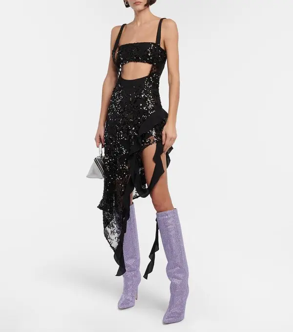 Paris Texas Knee-high Boots - Purple