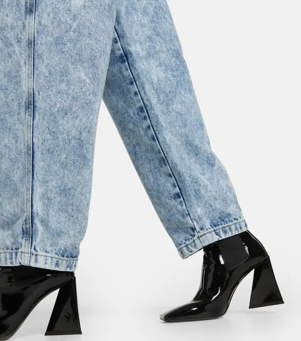 THE MANNEI Shobak Bleached Straight Jeans