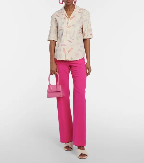 Jacquemus Le Chiquito Moyen Leather Shoulder Bag