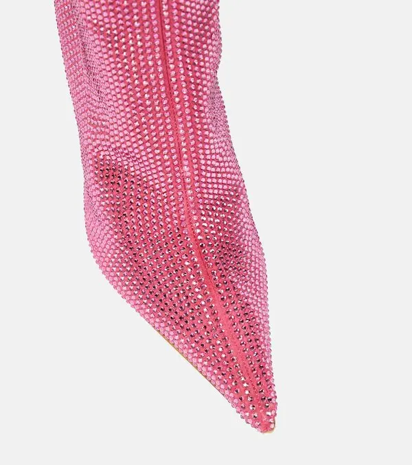 Magda Butrym Embellished Leather Knee-high Boots