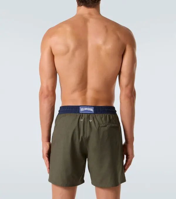 Vilebrequin Mangus Swim Trunks - Green
