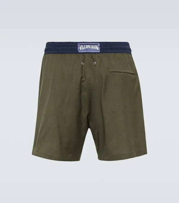 Vilebrequin Mangus Swim Trunks - Green