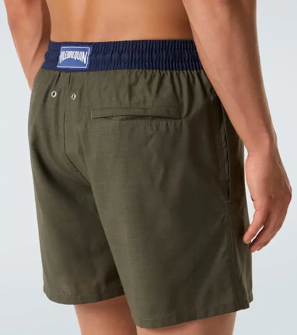 Vilebrequin Mangus Swim Trunks - Green