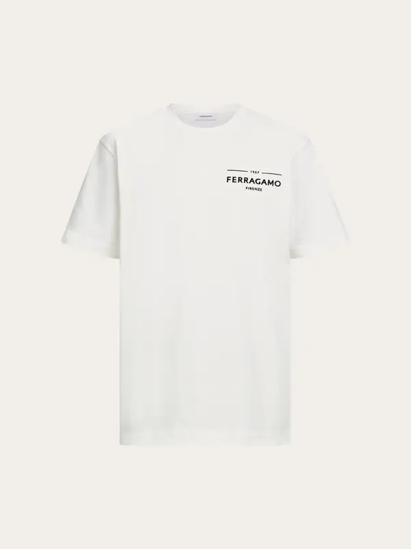 FERRAGAMO Logo T-shirt - White