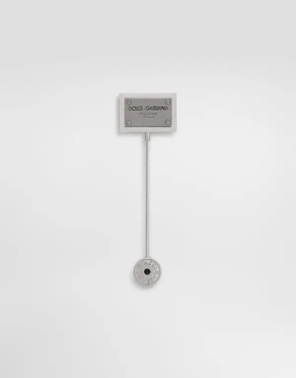 Dolce & Gabbana Dg Logo Tag Lapel Pin