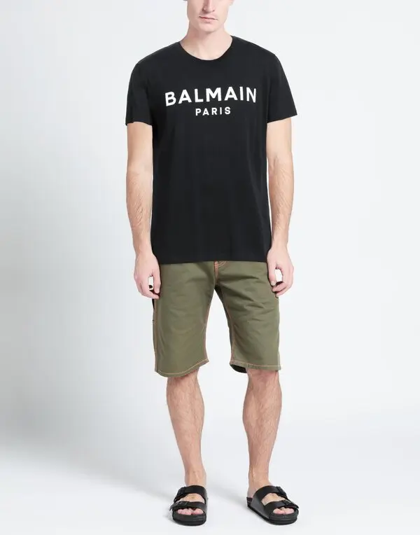 Balmain T-shirt Size Cotton - Black