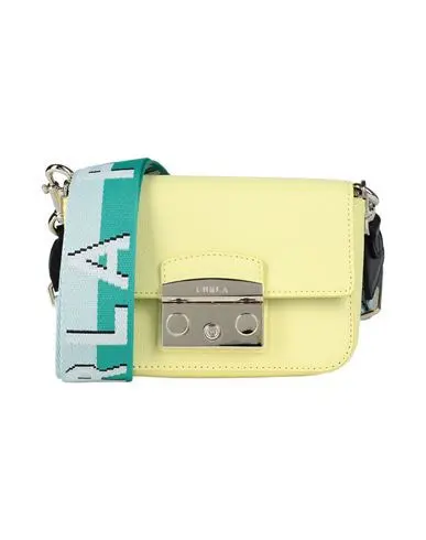 Furla Cross-body Bag With Detachable Shoulder Strap - Light Yellow