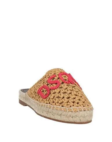 Dsquared2 Raffia Espadrille Sandals