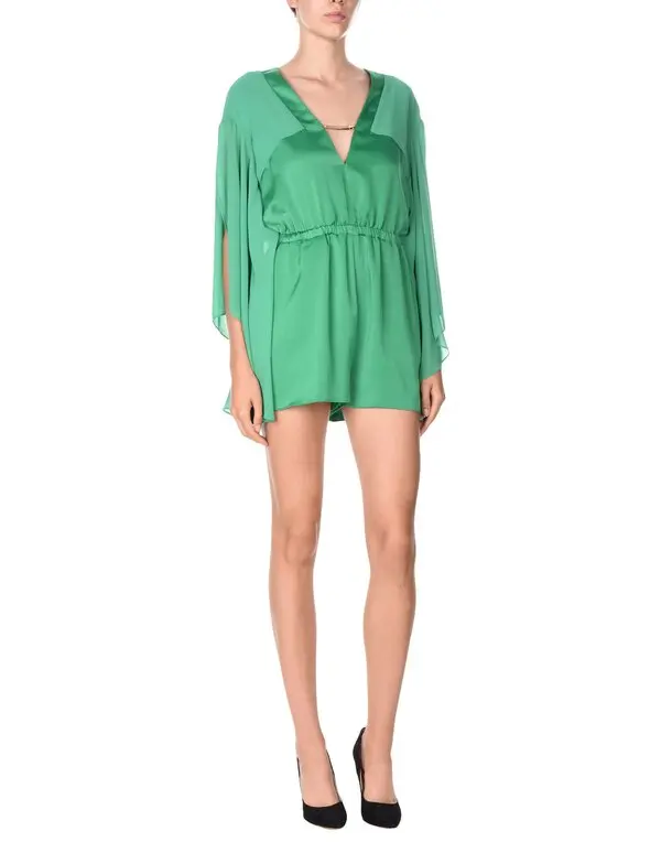 MARCIANO Playsuit In Satin And Chiffon