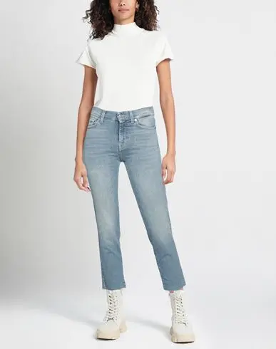7 For All Mankind Jeans In Cotton Blend