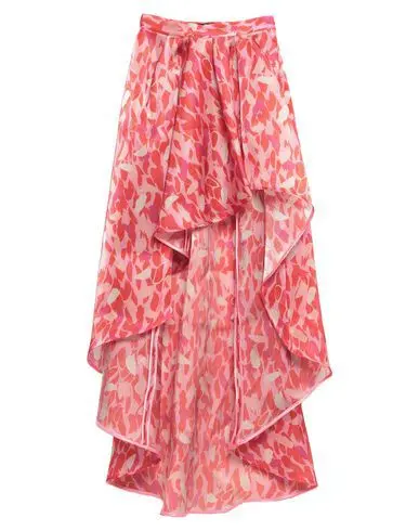 Elisabetta Franchi Maxi Asymmetrical Skirt - Pink