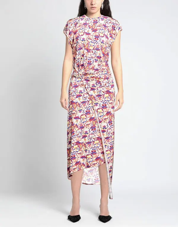 Rabanne Midi Dress Size Viscose, Elastane
