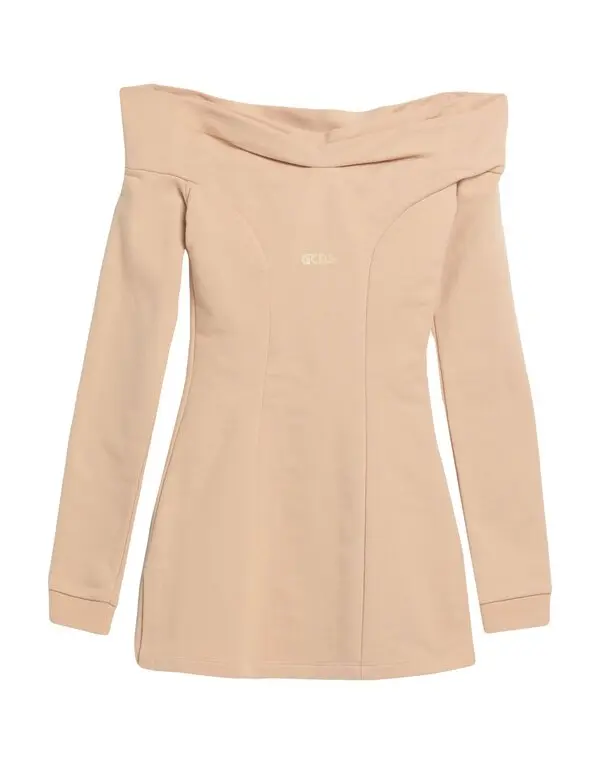 Gcds Mini Dress - Beige