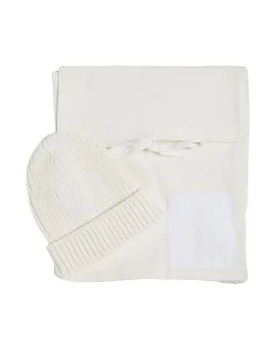 Emporio Armani Knitted Beanie - Ivory