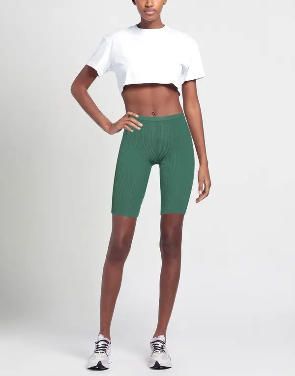 ANTONELLA RIZZA Wool Cycling Shorts - Green