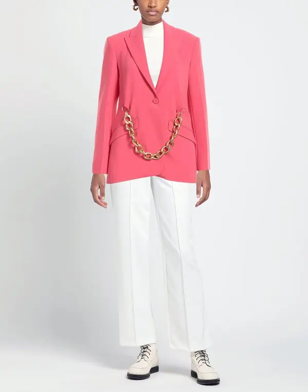 PATRIZIA PEPE SERA Single-breasted Blazer - Red