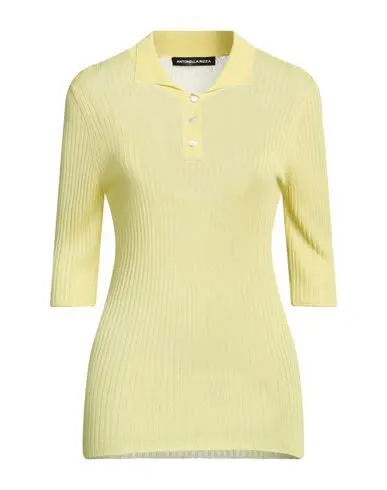 ANTONELLA RIZZA Knit Viscose Top - Yellow