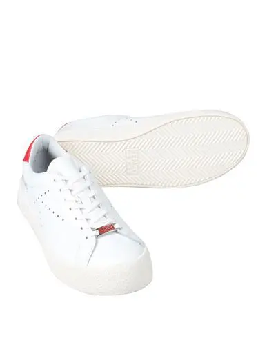 Kenzo Low-top Leather Sneakers - White