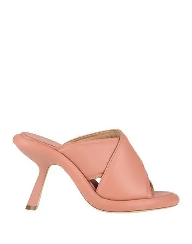 VIC MATIE Leather Sandals - Pastel Pink
