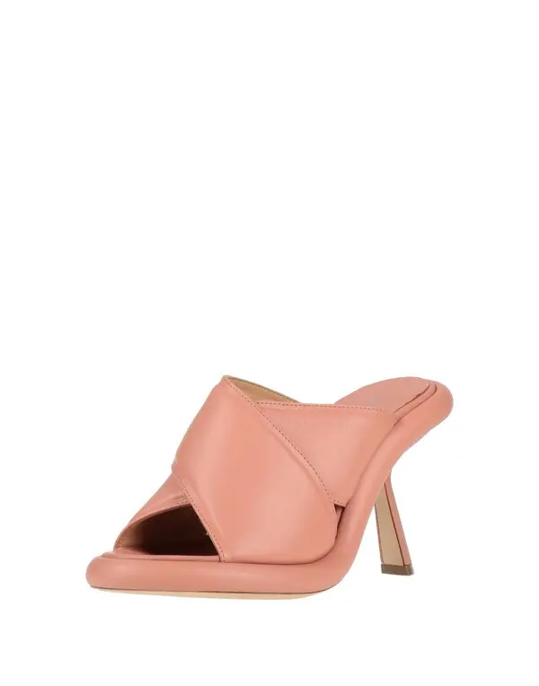 VIC MATIE Leather Sandals - Pastel Pink