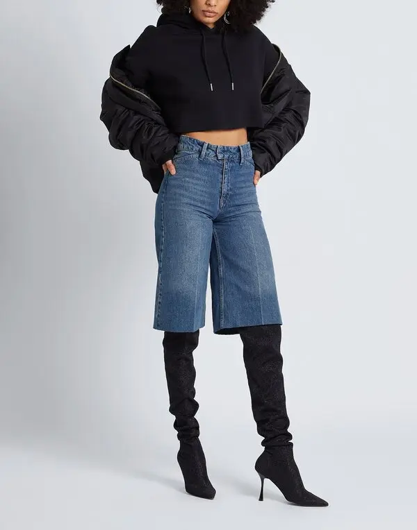 8 BY YOOX Stretch Glitter Over-the-knee Boots