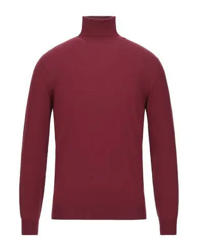 DRUMOHR Turtleneck Super 140s Wool - Red