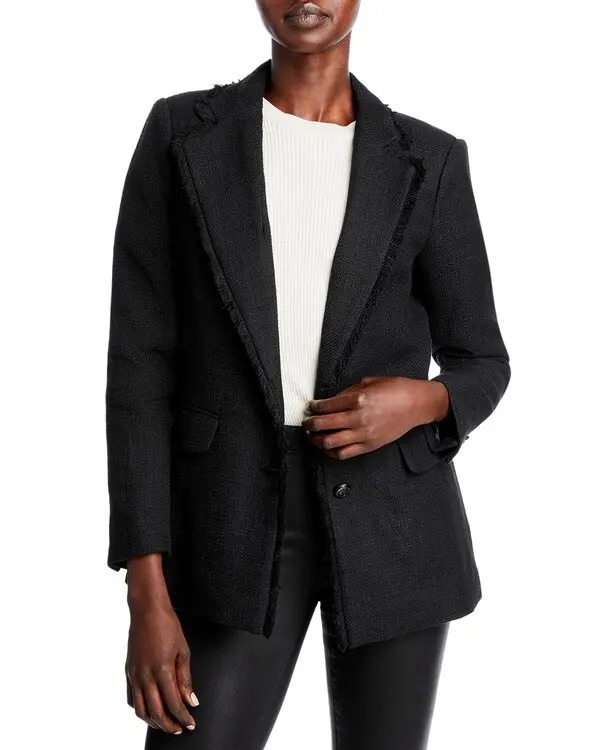 Karl Lagerfeld Paris Tweed Blazer