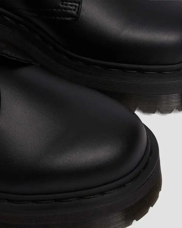 Dr. Martens Vegan 1461 Quad Mono Platform Shoes