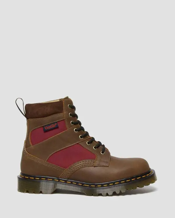 Dr. Martens 1460 Made In England Boots - Red