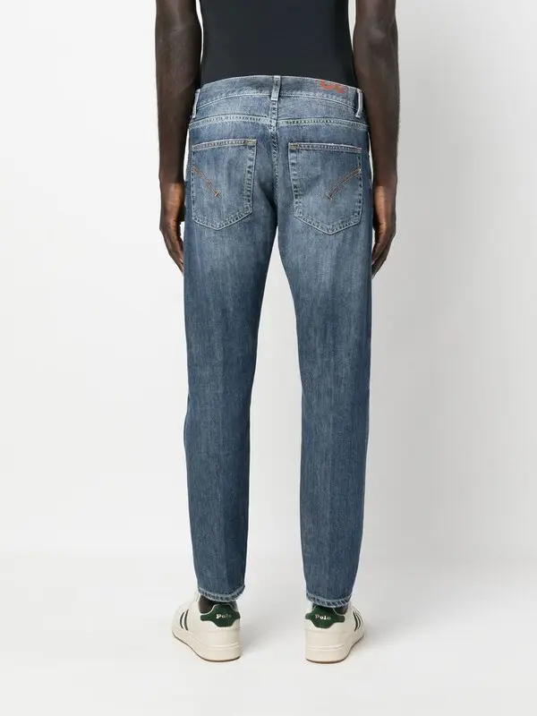 DONDUP Mid-rise Tapered Jeans