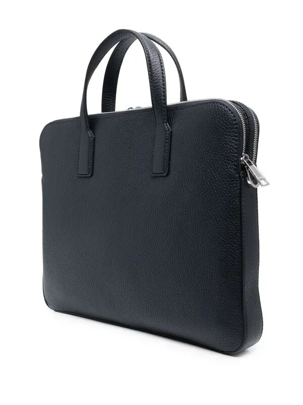 BOSS Leather Laptop Bag