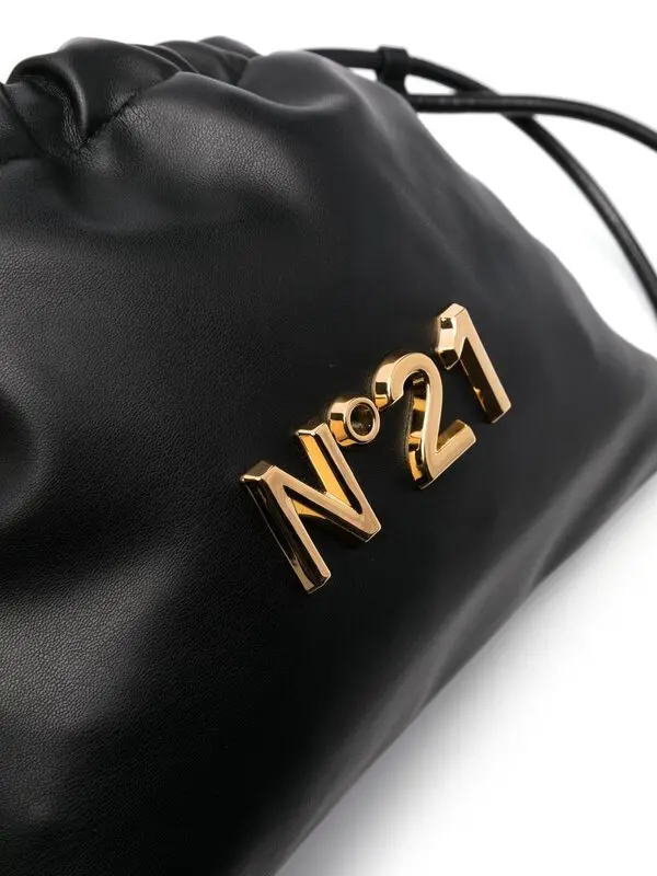 N°21 Eva Logo-plaque Drawstring Clutch