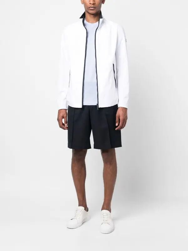 Paul & Shark Logo-patch Zip-up Jacket